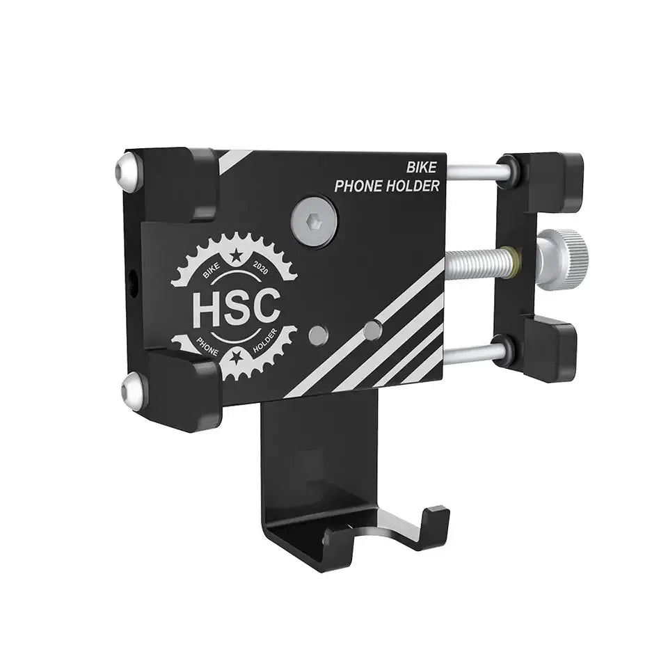 HSC Aluminium Telefoonhouder - Fiets, Scooter & Motor